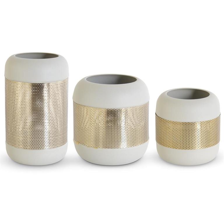 Matte Ivory Metal w/Mesh – Roots Boutique & Salon